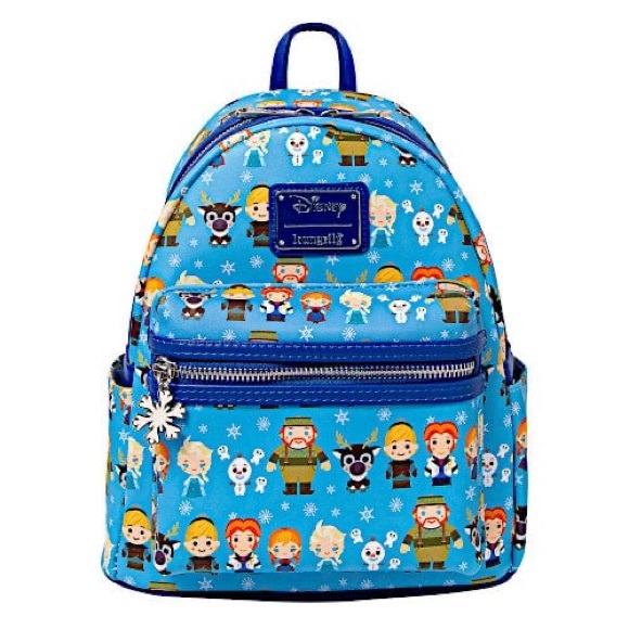 Loungefly | Bags | Loungefly Womens Disney Frozen Chibi Characters Aop ...